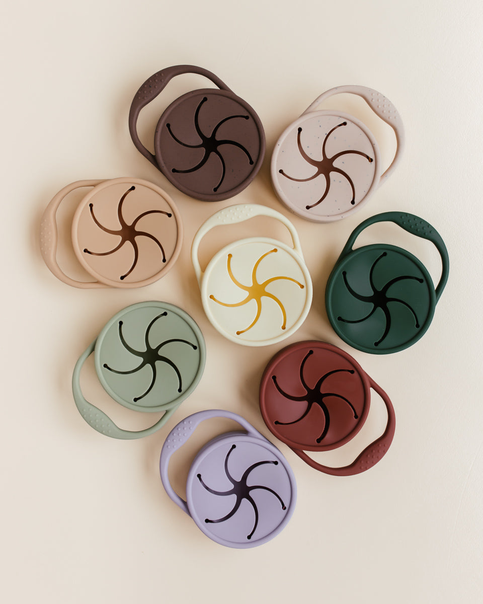 snack cup in silicone - meerdere kleuren